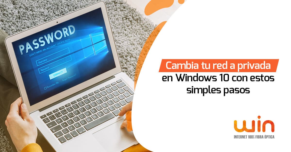 Cambia tu red pública a red privada con estos pasos