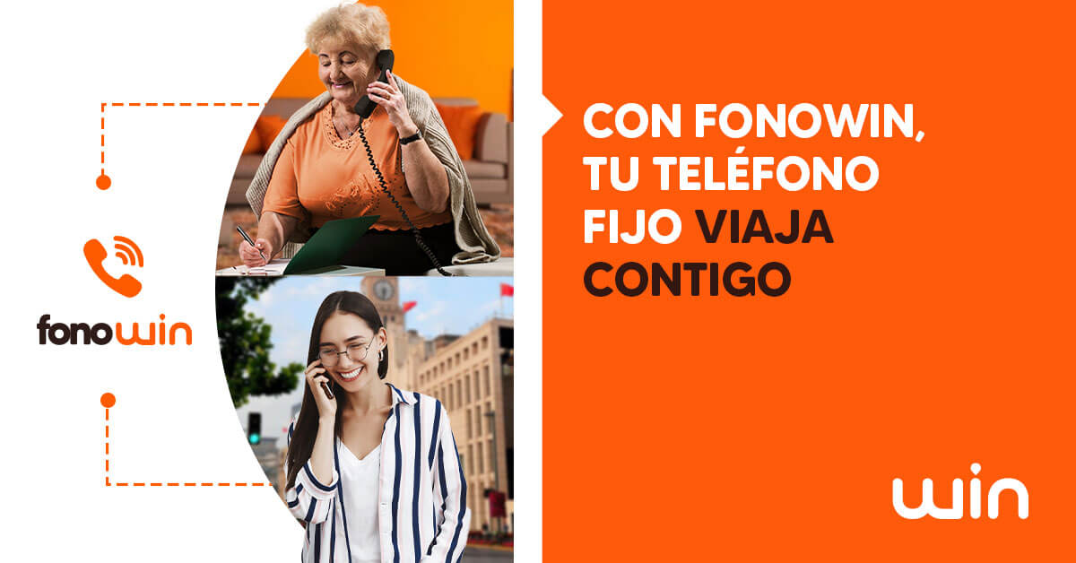 FONOWIN: Teléfono fijo por fibra que te puede salvar el día - WIN Internet