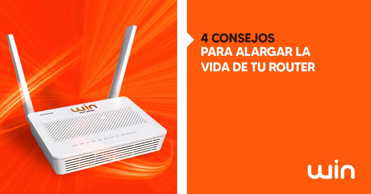 4 consejos para cuidar tu router y alargar su vida - WIN Internet