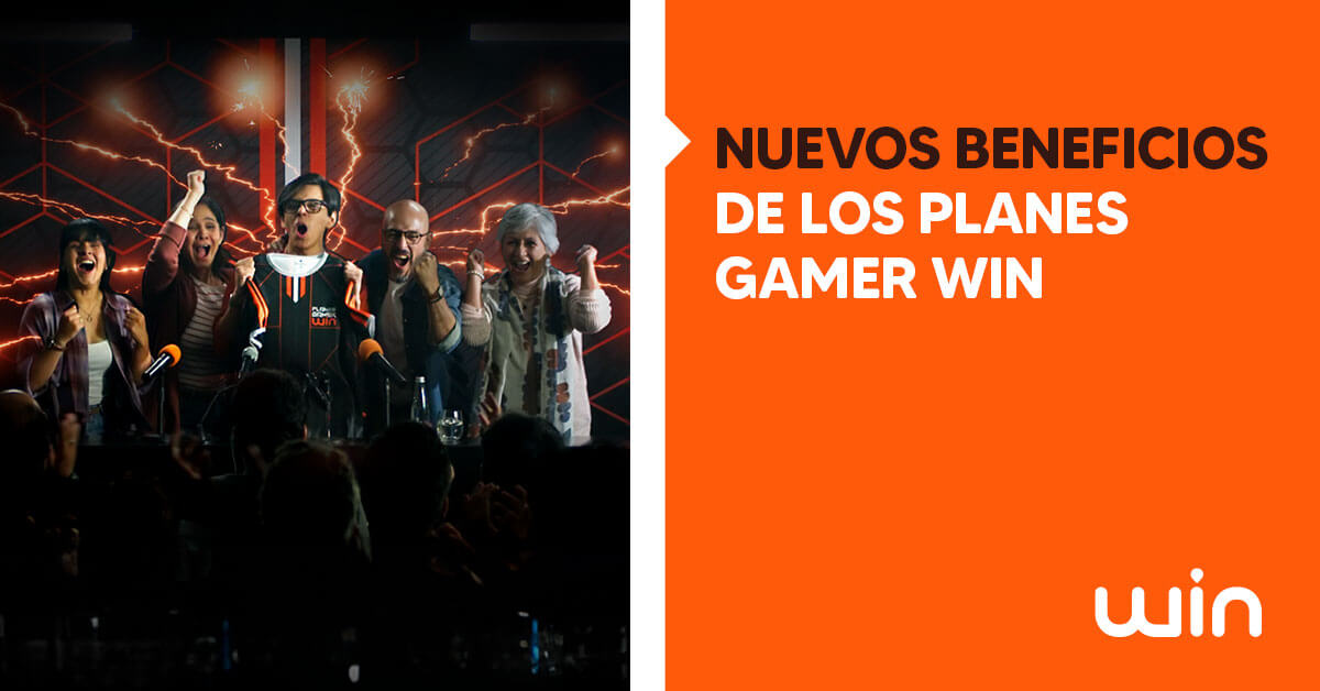 Internet para videojuegos: nuevos beneficios de los planes gamer WIN - WIN Internet